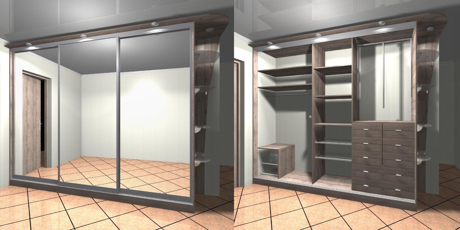 Buy High Gloss Sliding Wardrobes in UK | Innovative Designs