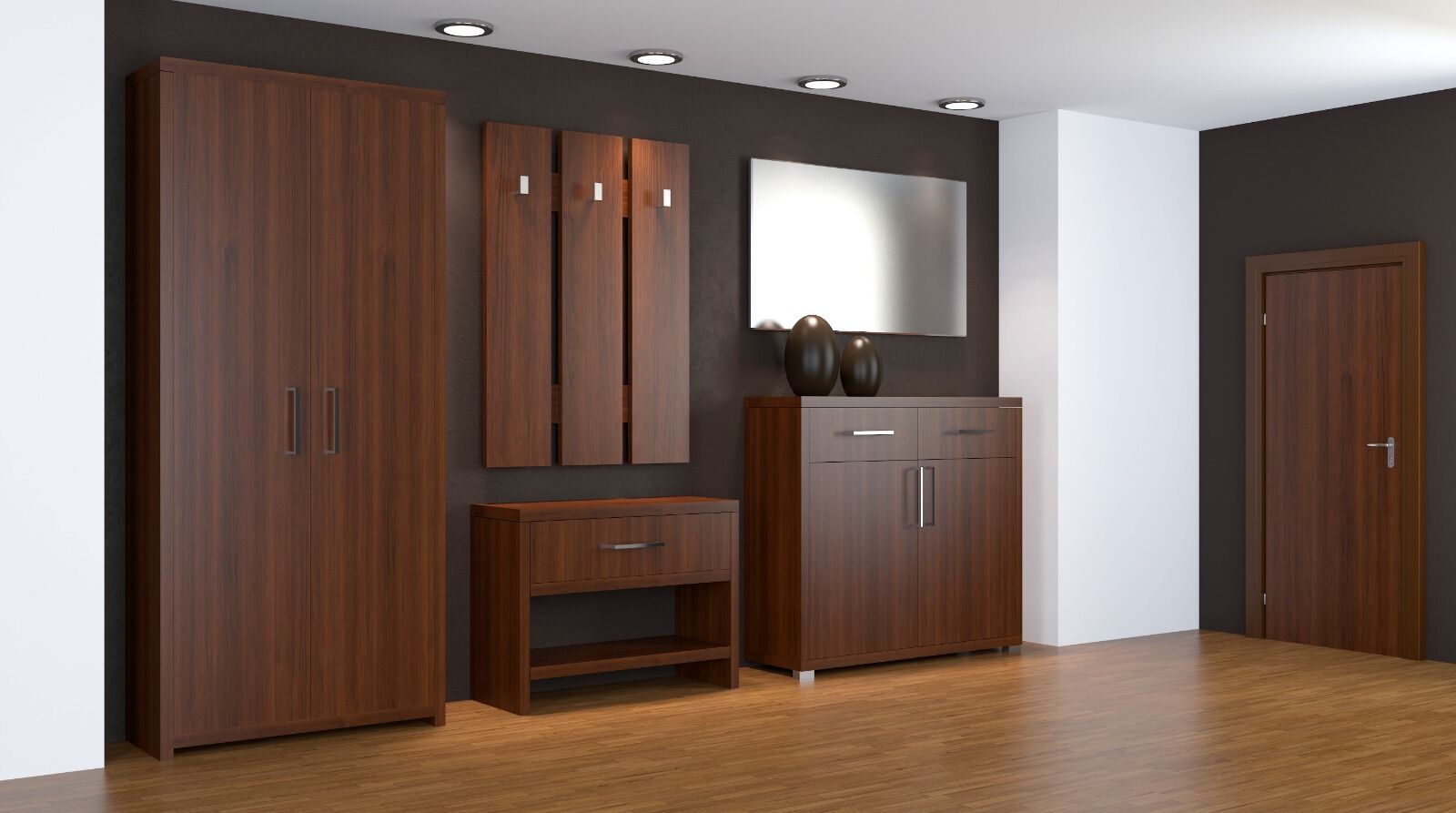 Dark Wood Wardrobes Ideas For Your Bedroom | Case Study
