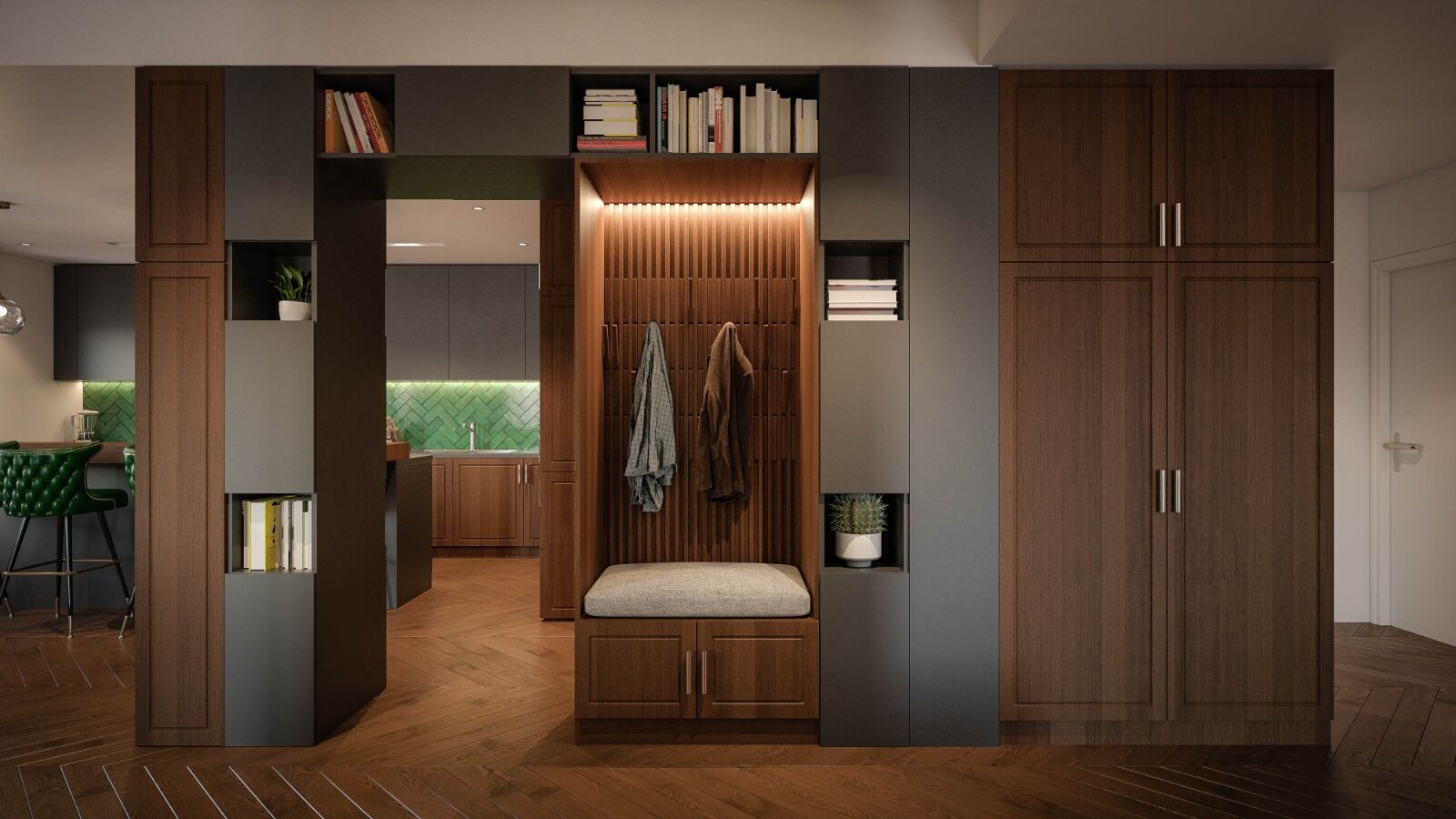 Dark Wood Wardrobes Ideas For Your Bedroom | Case Study